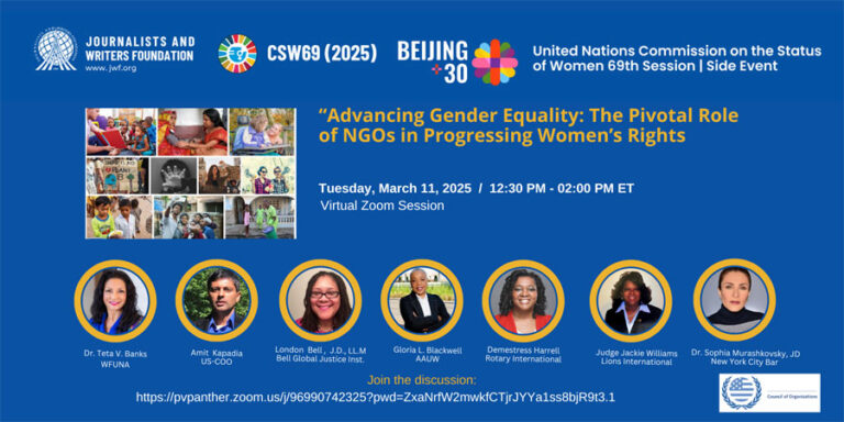 U.S. Council of Organizations – A Federation of Civil Society, Non ...